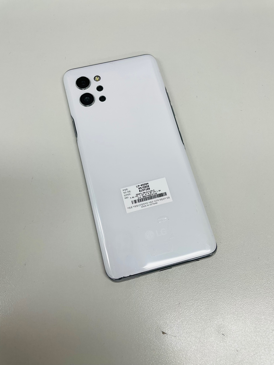 (S급)LG Q92 128기가 화이트 21년 2월개통 ... | 스마트폰 | 중고나라