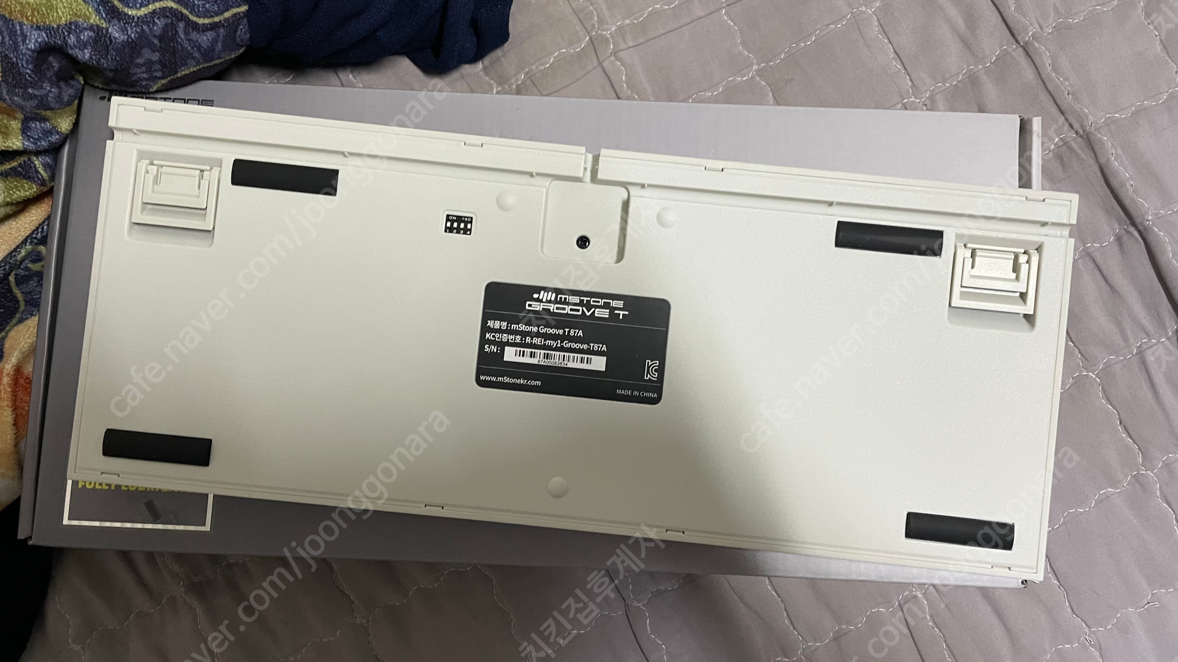 엠스톤 그루브 T87A 라이트그레이 은축 45g 풀윤활 | 키보드/마우스/스피커 | 중고나라