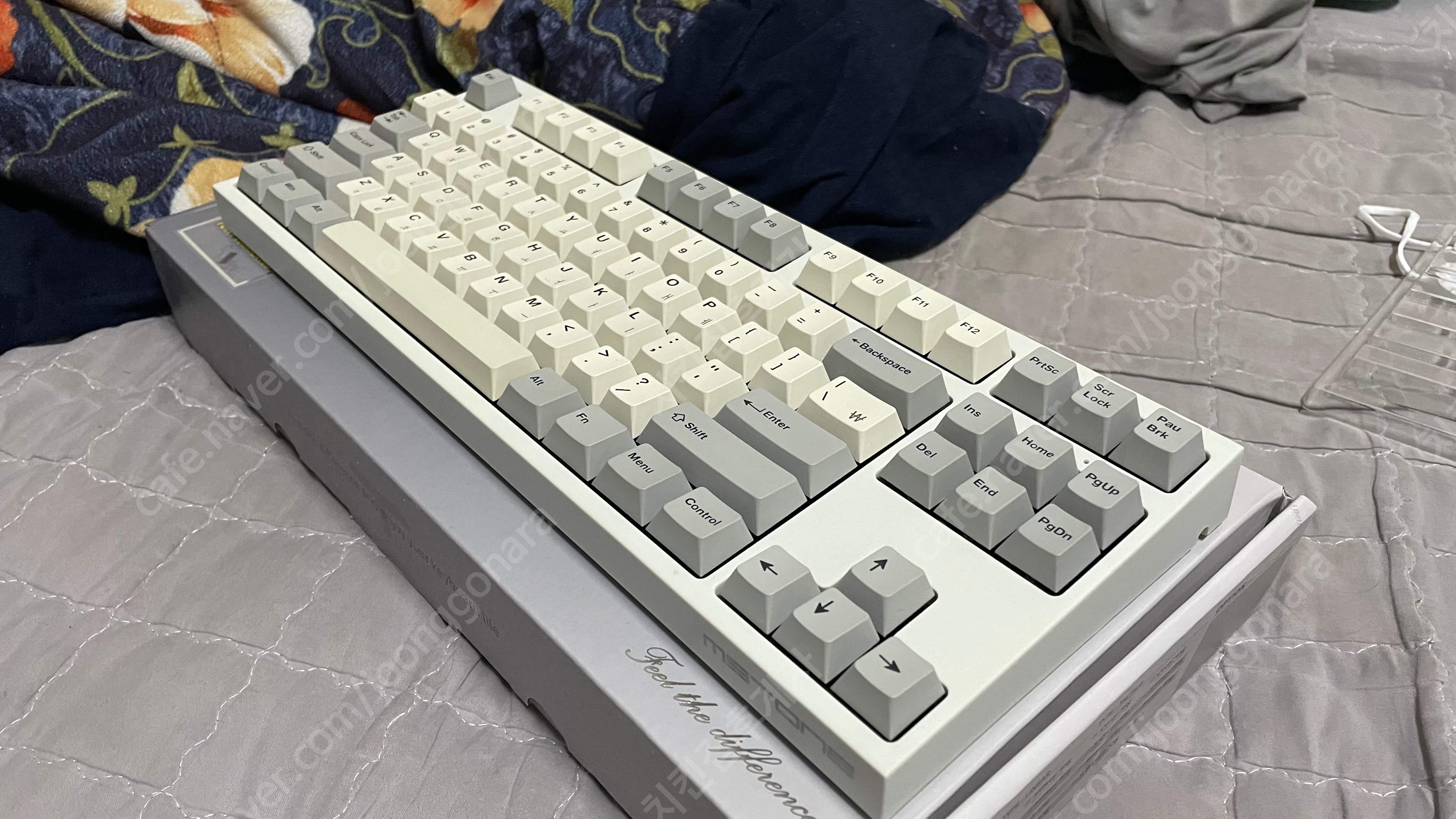 엠스톤 그루브 T87A 라이트그레이 은축 45g 풀윤활 | 키보드/마우스/스피커 | 중고나라