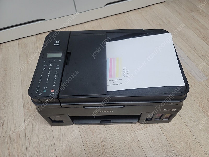캐논g4902 프린터기 인쇄 복사 스캔 팩스 Wifi 키보드마우스스피커 중고나라