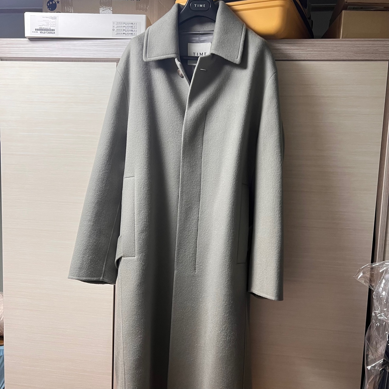 [105] 타임 21fw 인버티드 플리츠 코트 라이트 ... | 중고나라 카페에서 운영하는 공식 사이트