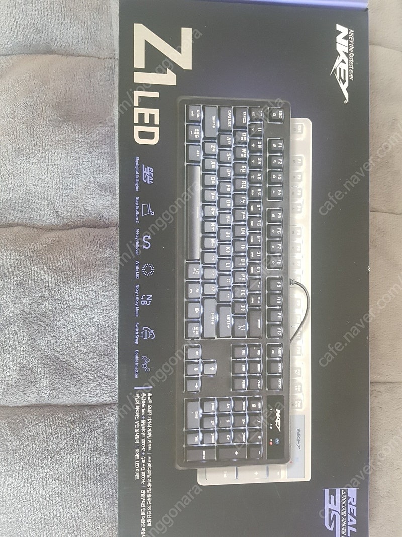 스카이 디지탈 NEKY Z1 LED 기계식 게이밍 키보... | 키보드/마우스/스피커 | 중고나라