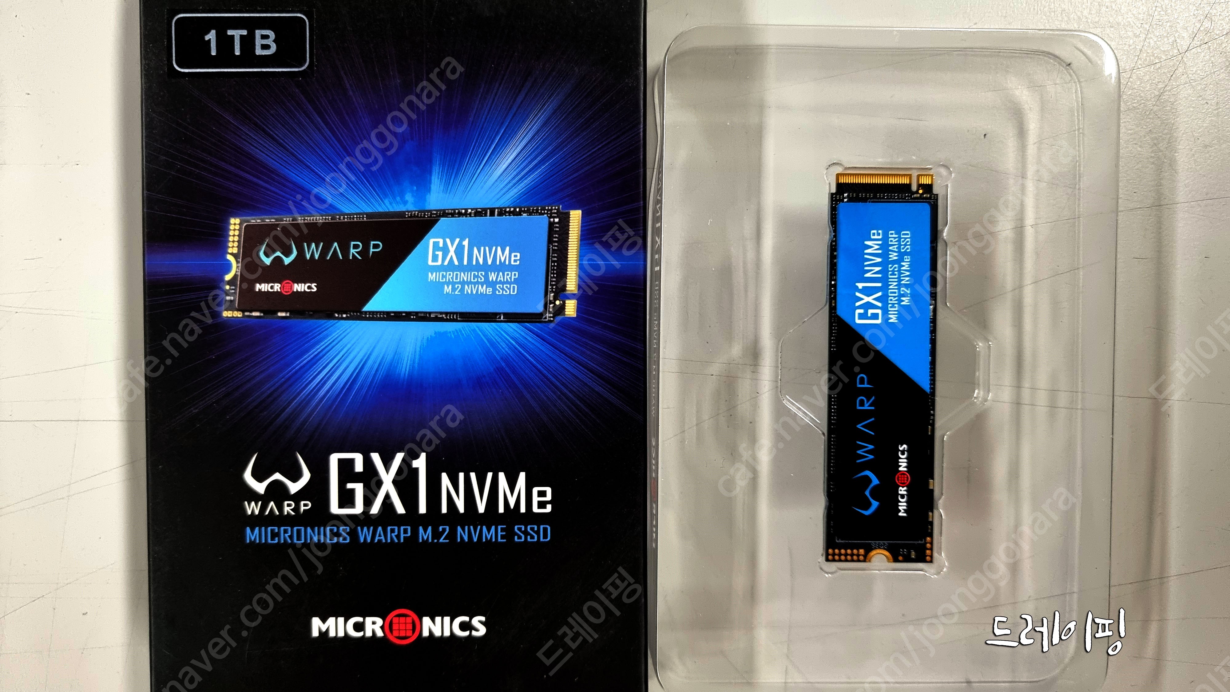 micronics WARP GX1 NVME SSD 1T... | 중고나라 카페에서 운영하는 공식 사이트