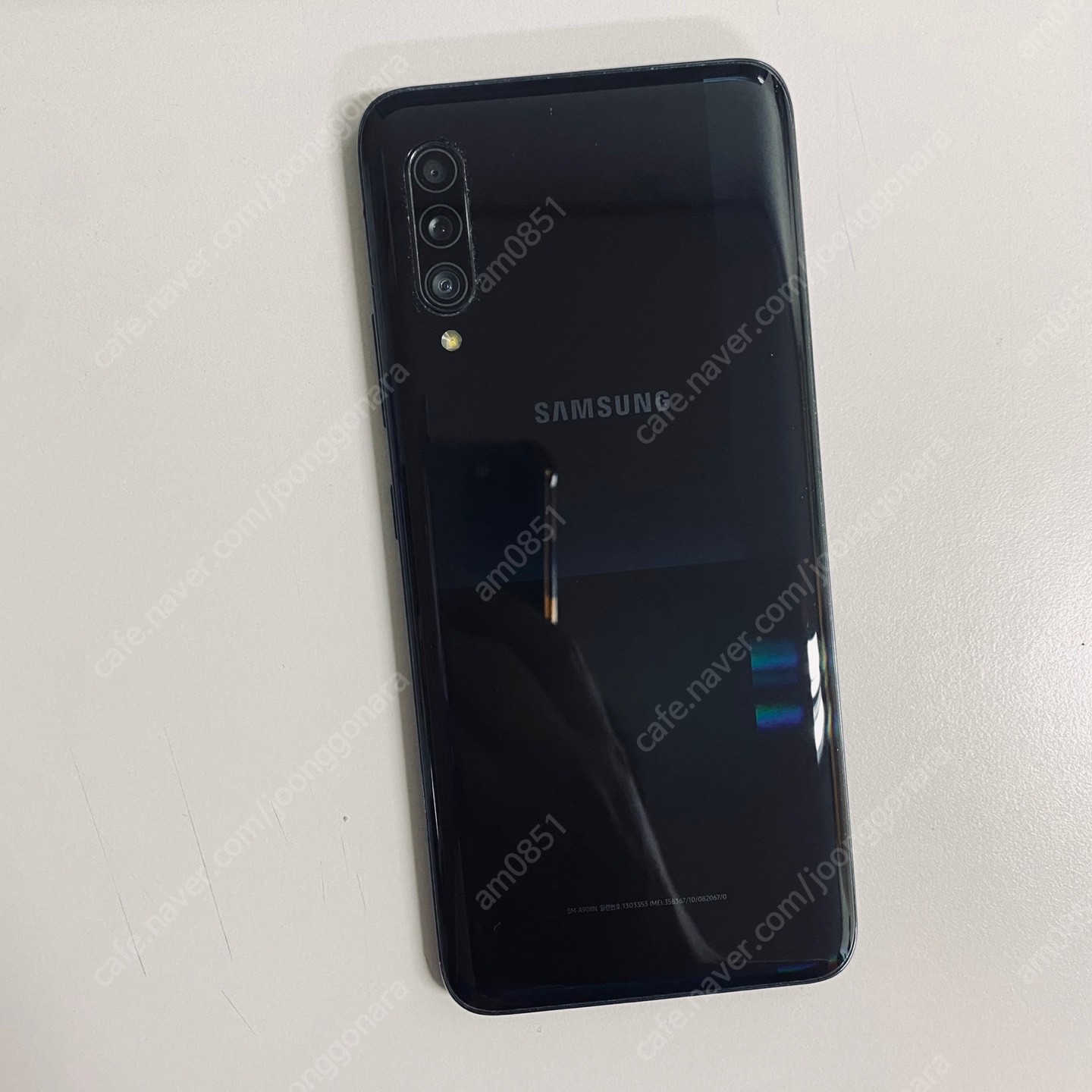 갤럭시A90 블랙 128G 20년2월개통 깨끗한기기 1... | 스마트폰 | 중고나라