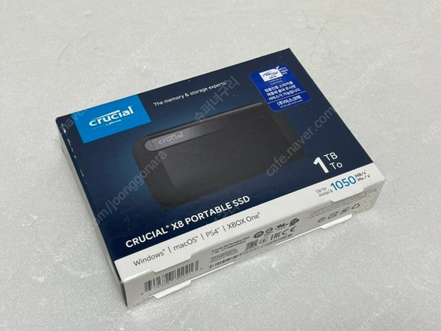 [미개봉/새제품] 마이크론 Crucial X8 Port... | HDD/SSD/ODD | 중고나라