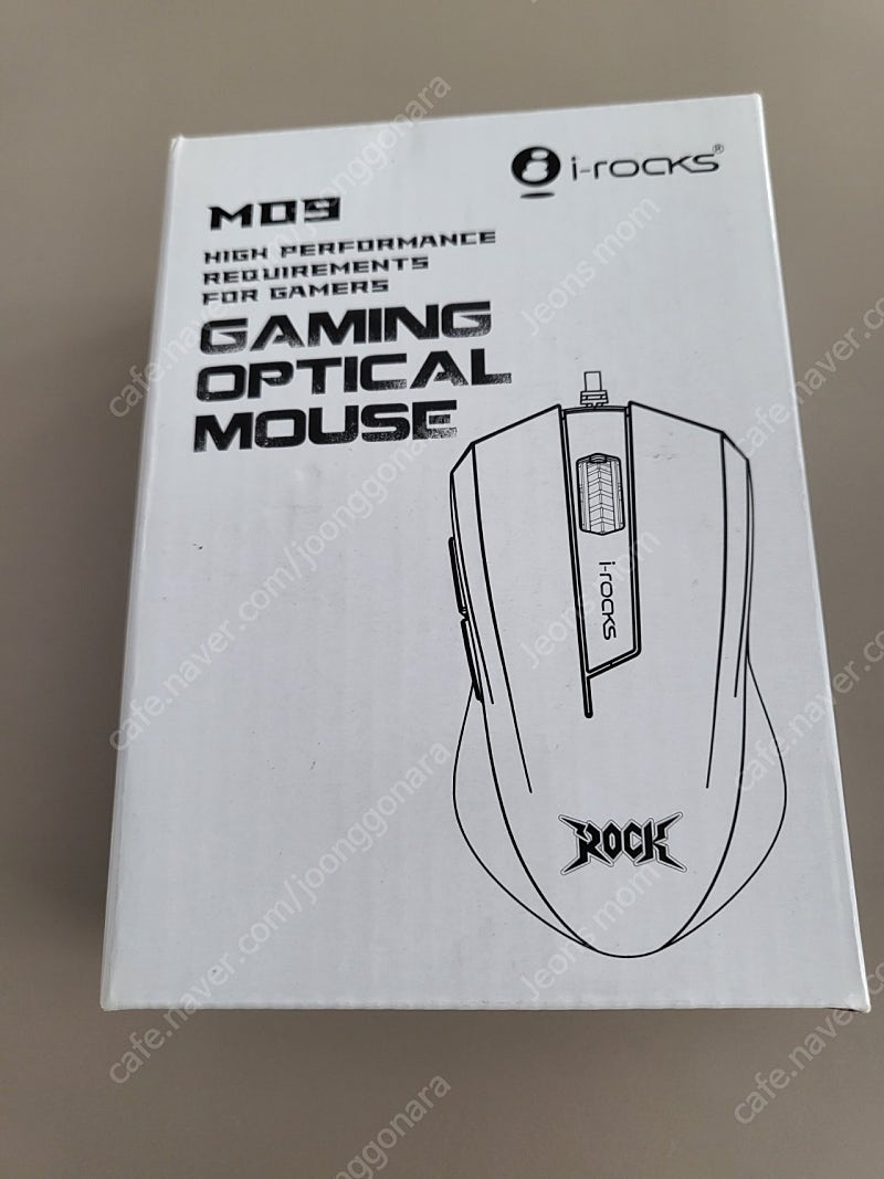 아이락스 게이밍 옵티컬 마우스 MO9 새제품 | 케이스/거치대/보호필름 | 중고나라