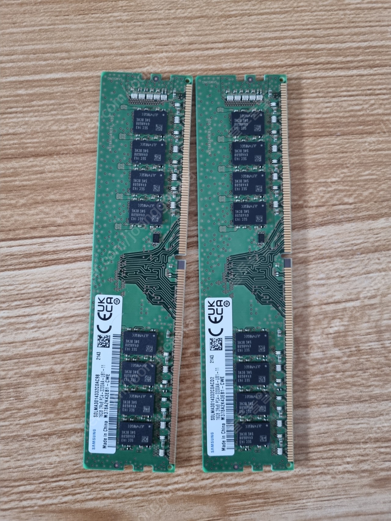 삼성전자 DDR4 16G PC4 25600 데스크탑 메... | CPU/메인보드 | 중고나라