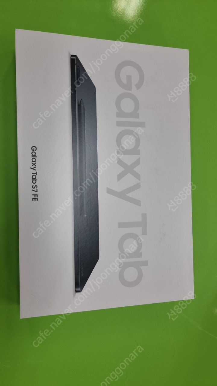 갤럭시탭 S7 fe 128 wifi 미개봉 57만원 블... | 태블릿PC | 중고나라