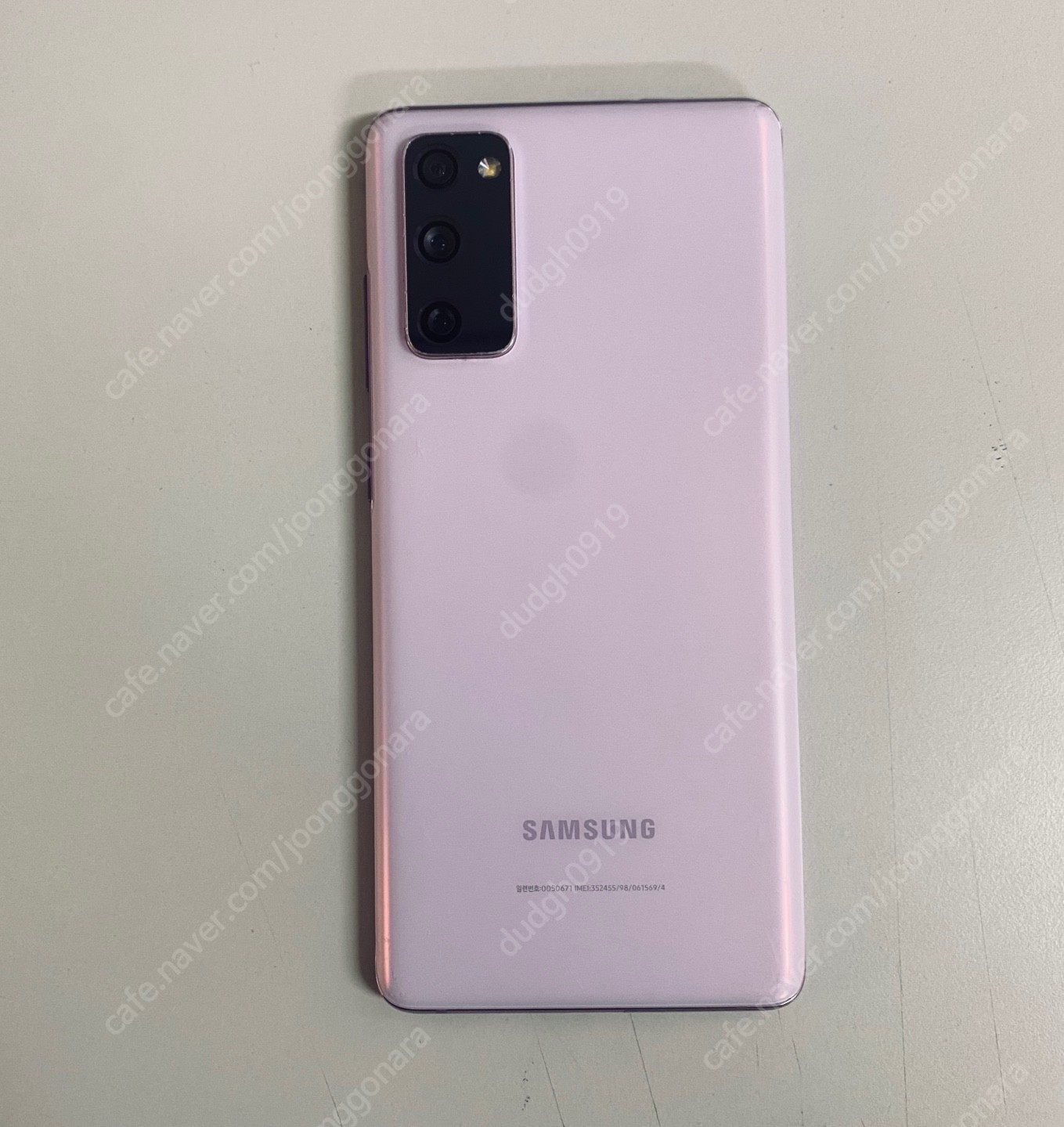 갤럭시S20FE 핑크 128G 20년10월개통 무잔상S... | 스마트폰 | 중고나라