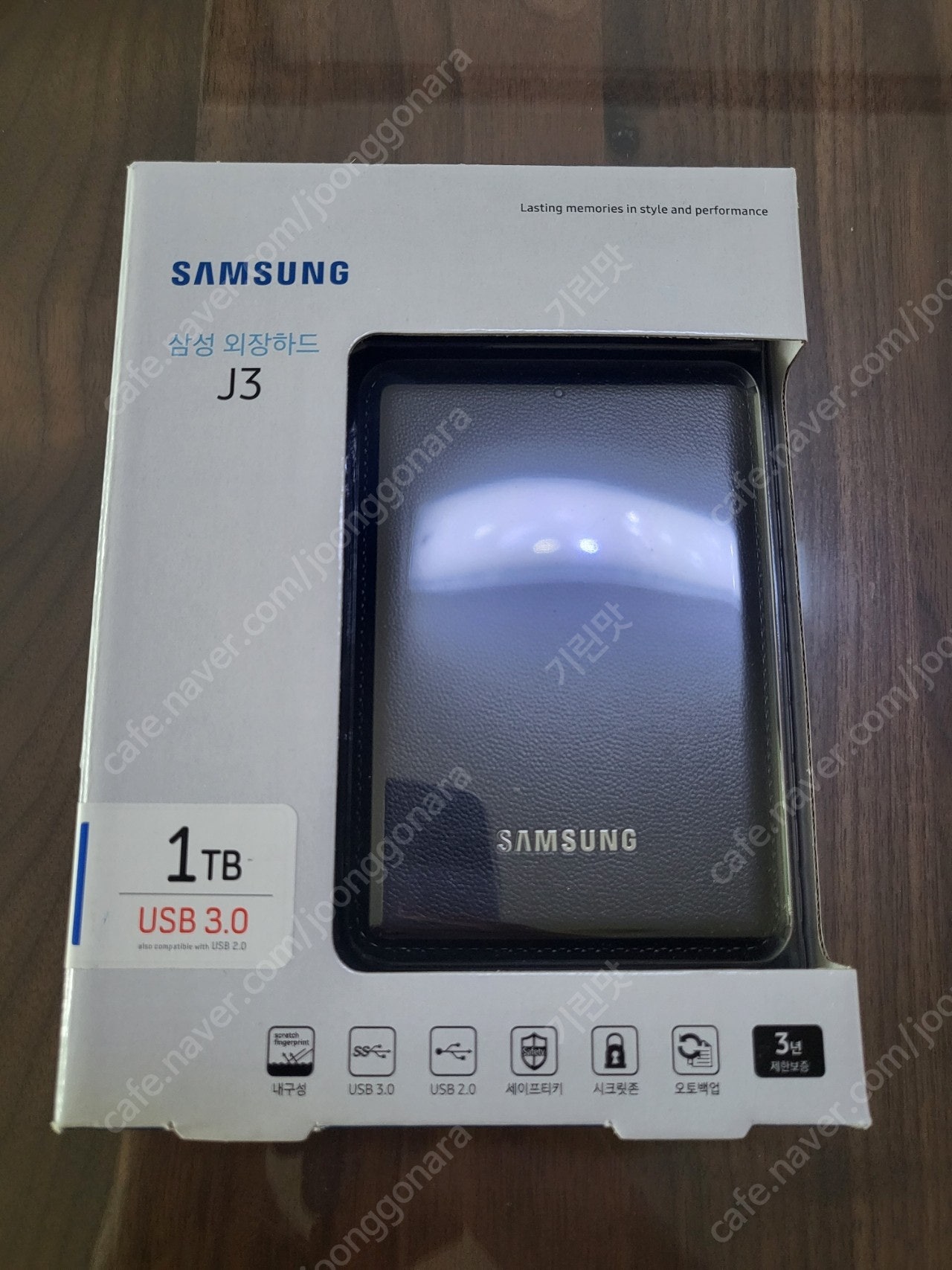 삼성 외장하드 1TB J3 정품 미개봉 새제품 팝니다. | HDD/SSD/ODD | 중고나라