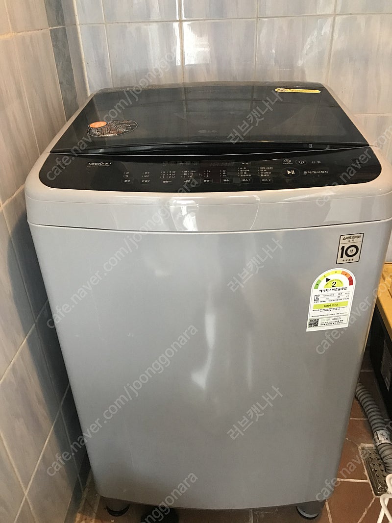 Lg 통돌이 세탁기 Tr10bl 1년미만 사용 세탁기건조기 중고나라