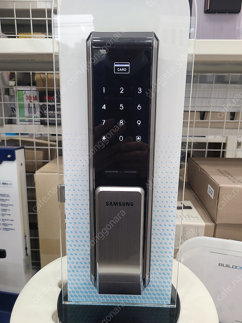 삼성푸시풀도어락 shs-p710 전시상품 팝니다. | 세탁기/건조기 | 중고나라