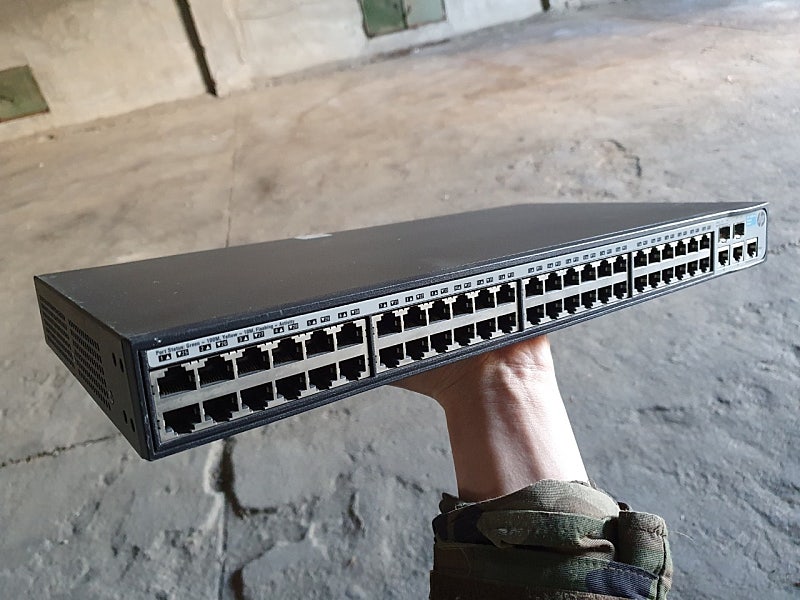 HP V1905 48포트 스위치 허브 10만원에 팝니... | 키보드/마우스/스피커 | 중고나라