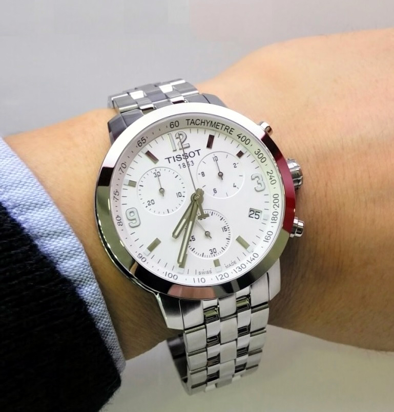 Tissot 티쏘 Prc200 흰판 공식판매처 풀구성 여성용시계 중고나라