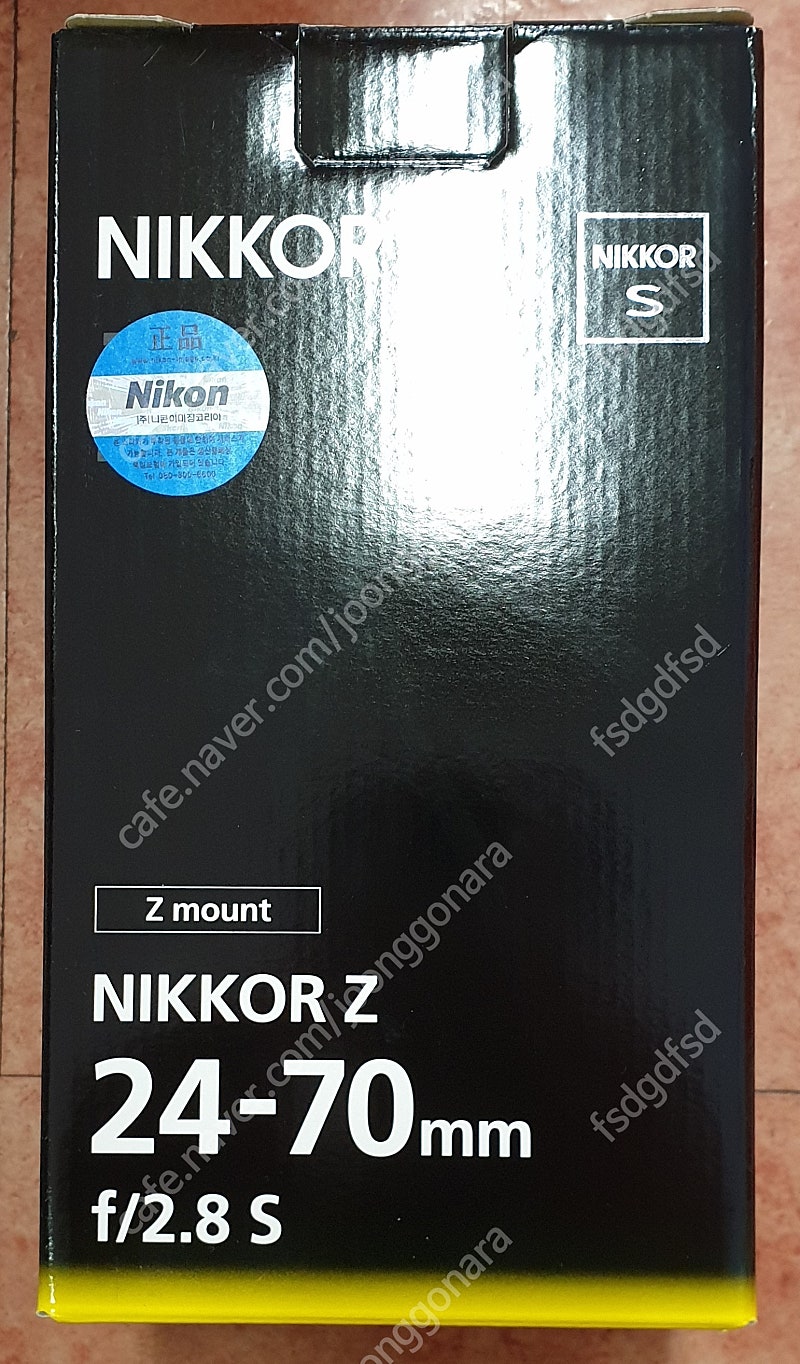 니콘 z6m2 24-70s 2.8 팔아요 | 카메라렌즈 | 중고나라