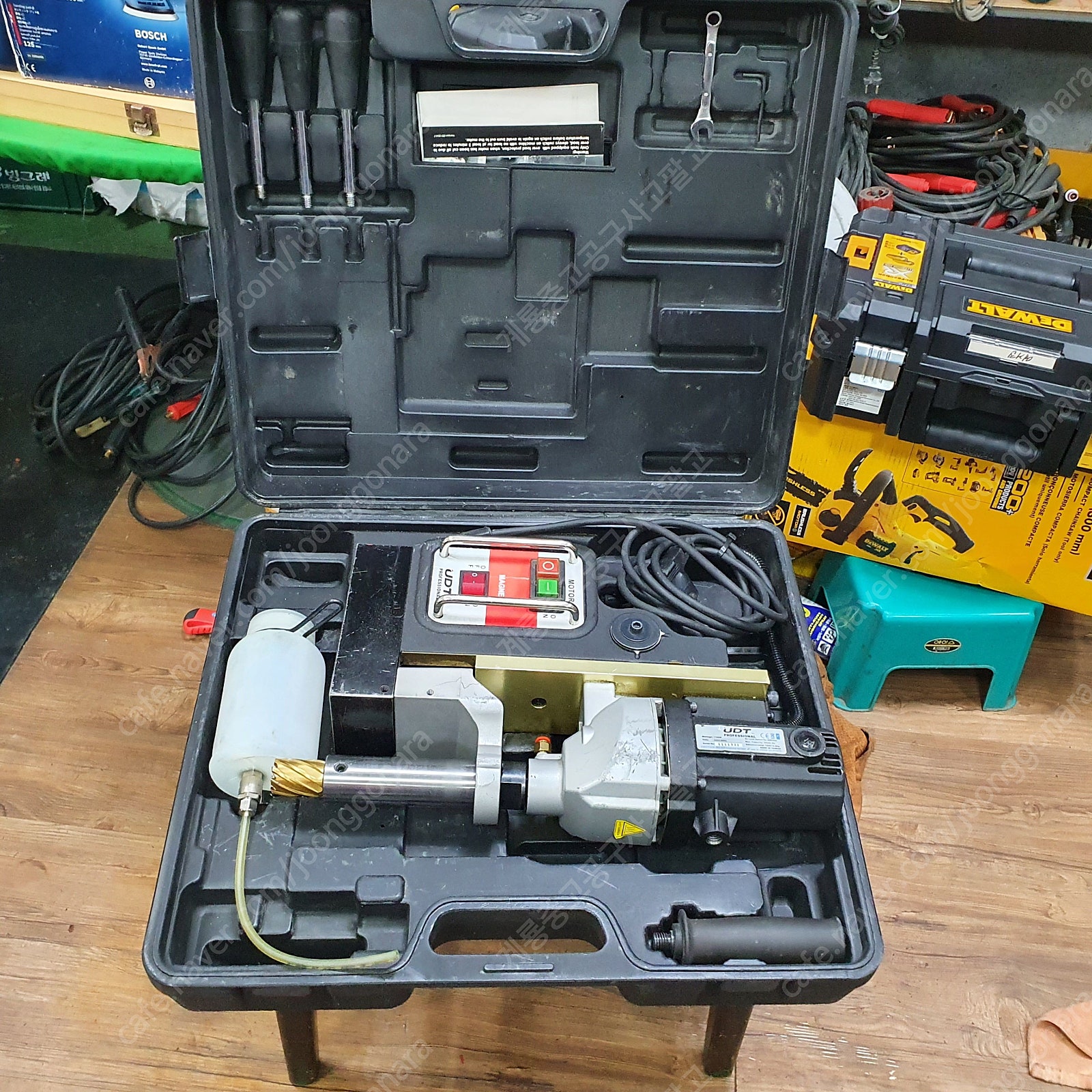 [판매]UDT마그네틱드릴me-3500//동일콤프10마력 | 산업/안전/공구함 | 중고나라