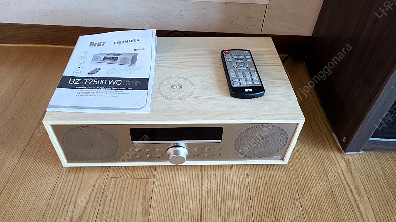 가격내림. bz t7500wc 브리츠 블루투스 스피커. 무선충전 | 오디오/홈시어터 | 중고나라