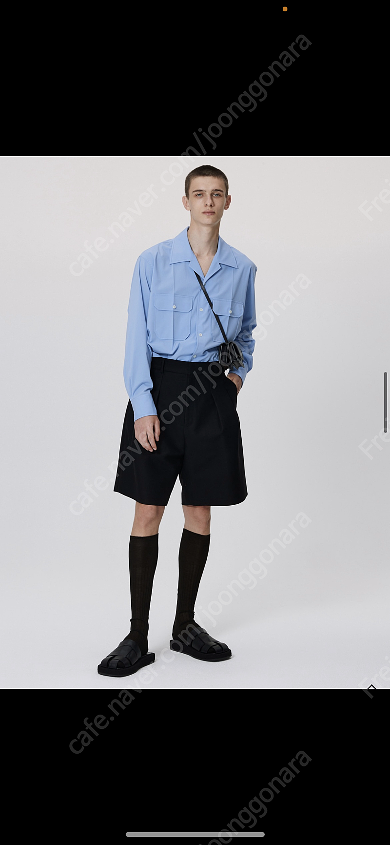 Recto 22ss 블랙 스트랩 스퀘어 샌들 270 새... | 구두/로퍼 | 중고나라