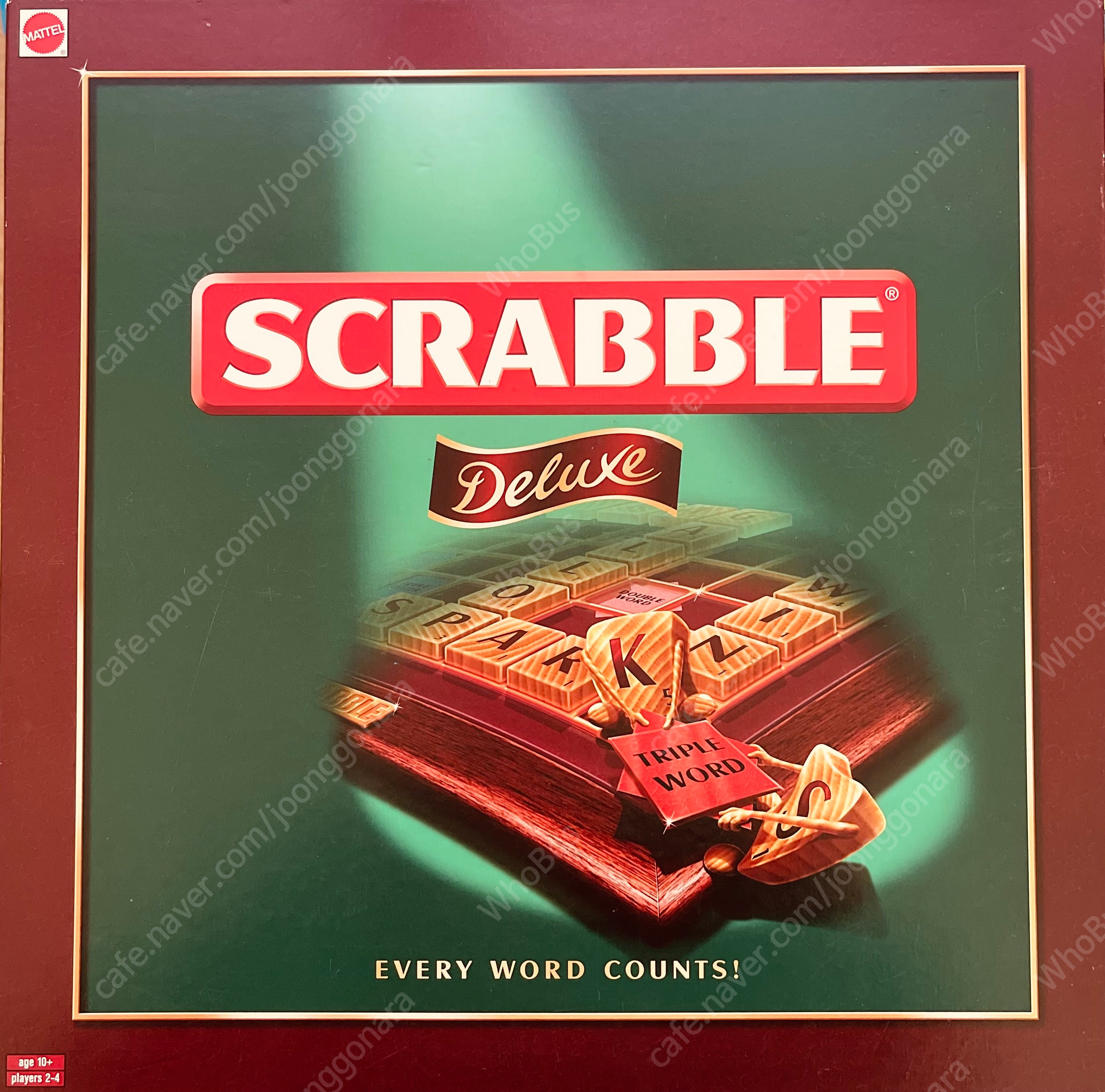 보드게임 Scrabble deluxe 스크래블 디럭스 ... | 중고나라 카페에서 운영하는 공식 사이트