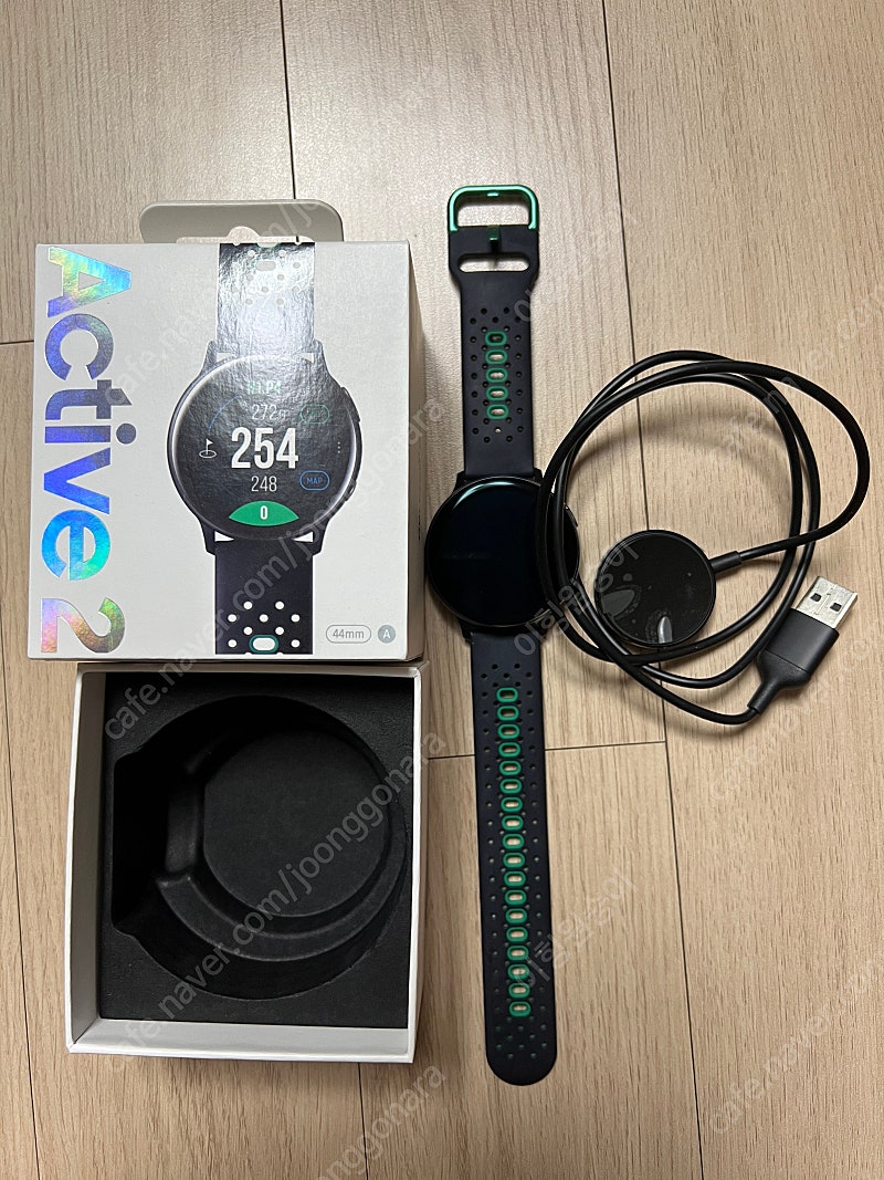 갤럭시 워치2 액티브 골프에디션 44mm 팝니다 15만 케이스거치대보호필름 중고나라