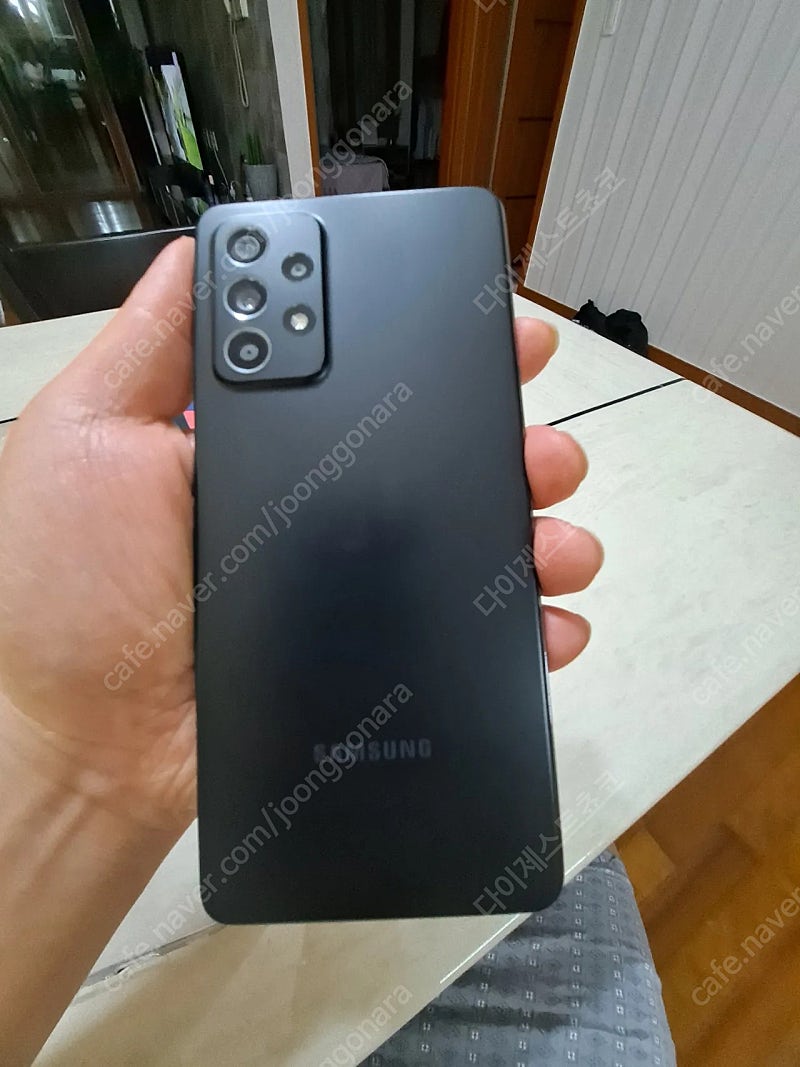 갤럭시A52S 어썸블랙 128G 국내정발 5월3일개통 ... | 스마트폰 | 중고나라