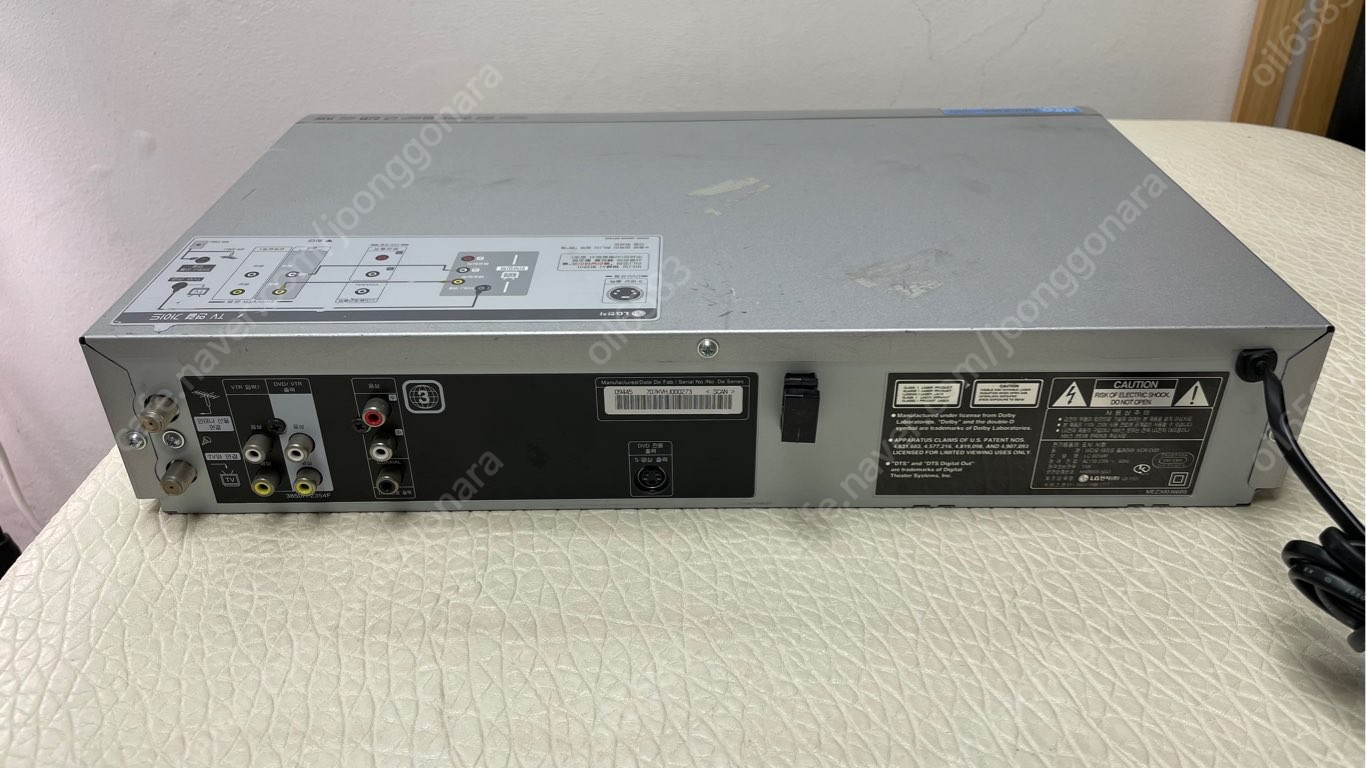 LG DVD&VHS 콤보 플레이어 3만 | TV | 중고나라