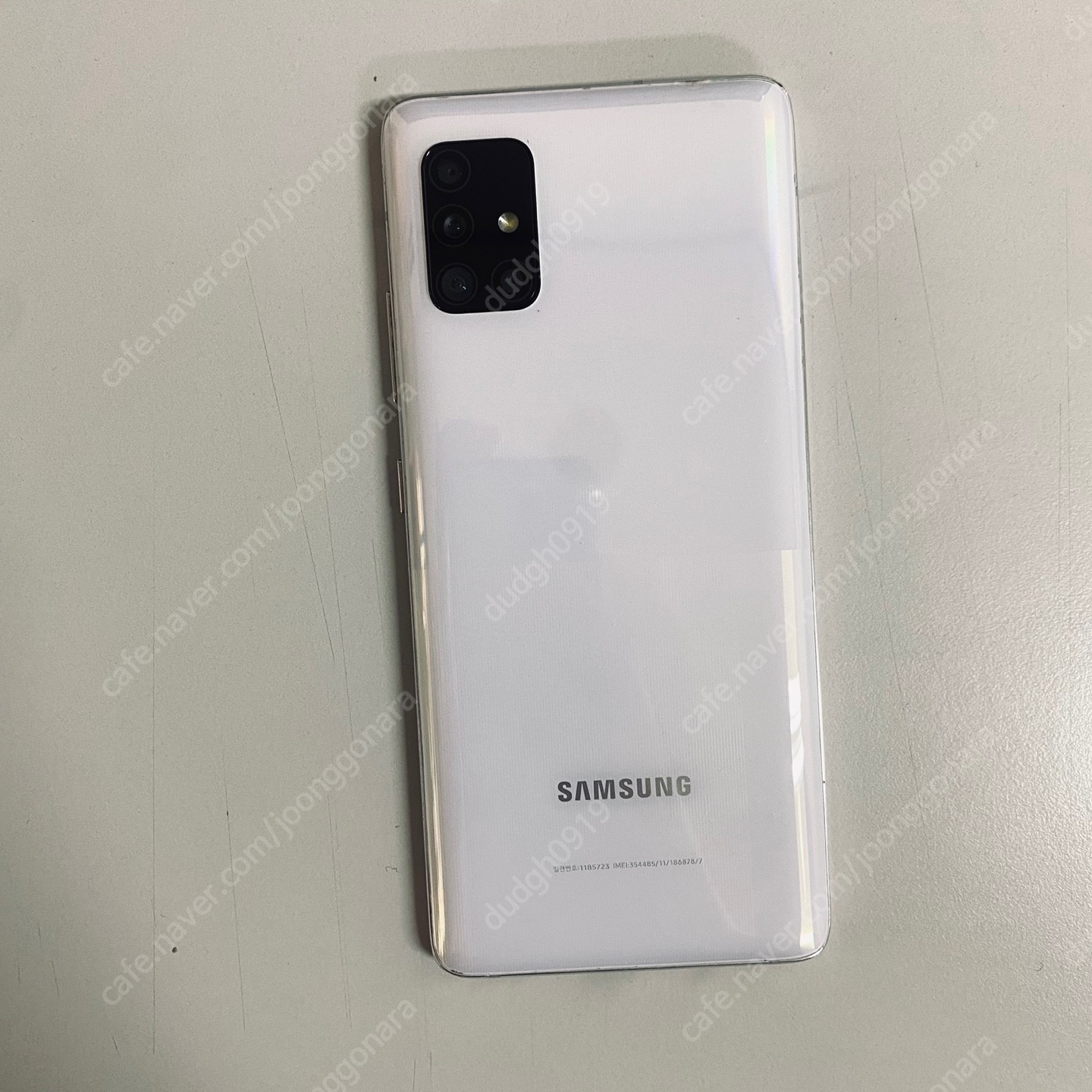 갤럭시A51 화이트 128G 20년6월개통 무잔상 15... | 스마트폰 | 중고나라