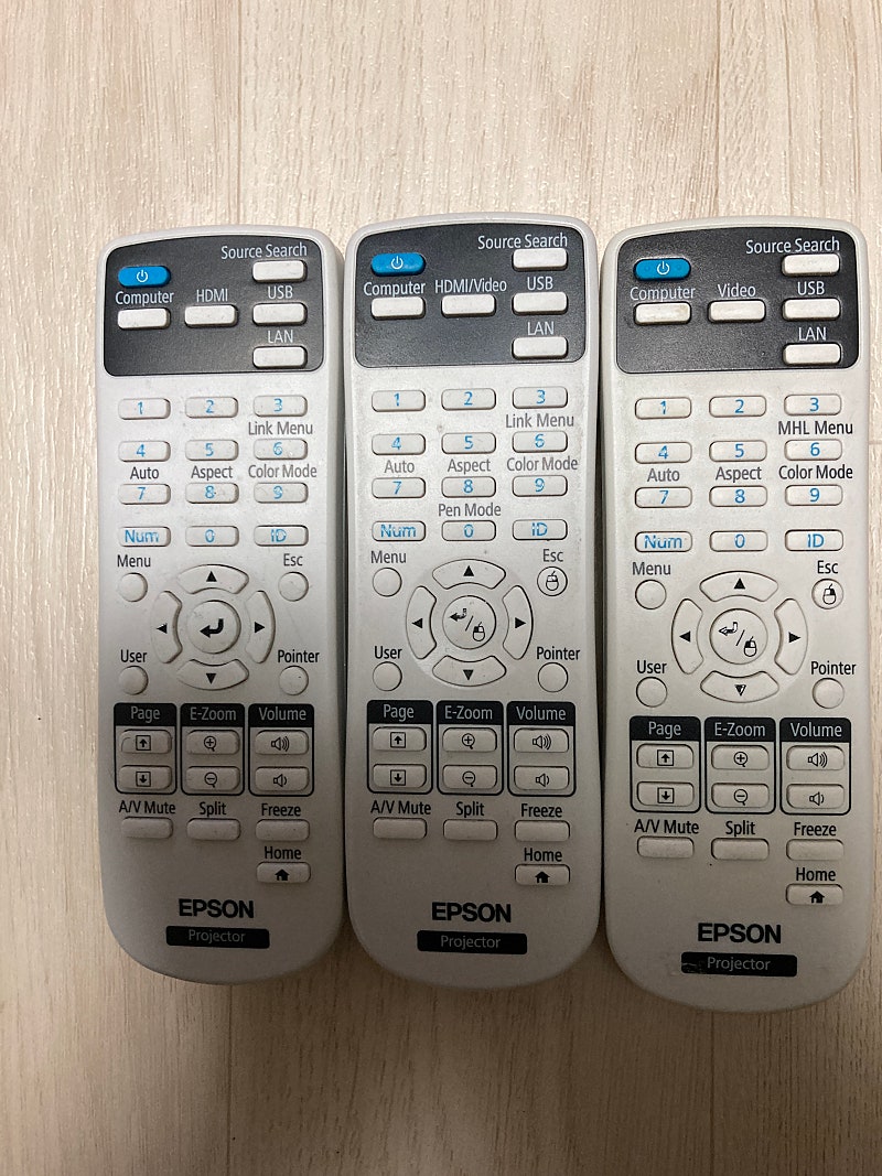 엡손 EPSON 정품 리모컨 프로젝터 리모컨 품명 218906000 ﻿리모컨 품명 154720001 리모컨 품명 ...