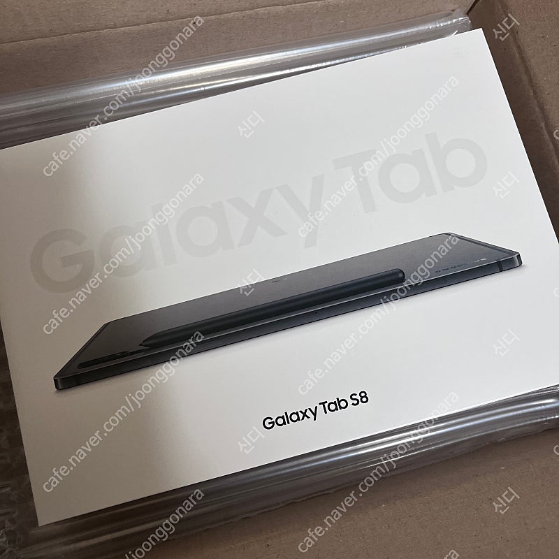 갤럭시탭s8 128g wifi 그라파이트(블랙) 미개봉 새제품 팝니다. | 태블릿PC | 중고나라