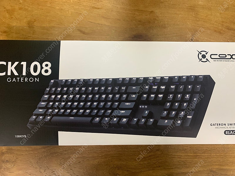 콕스 ck108 저소음 갈축 S급 급처 | 키보드/마우스/스피커 | 중고나라