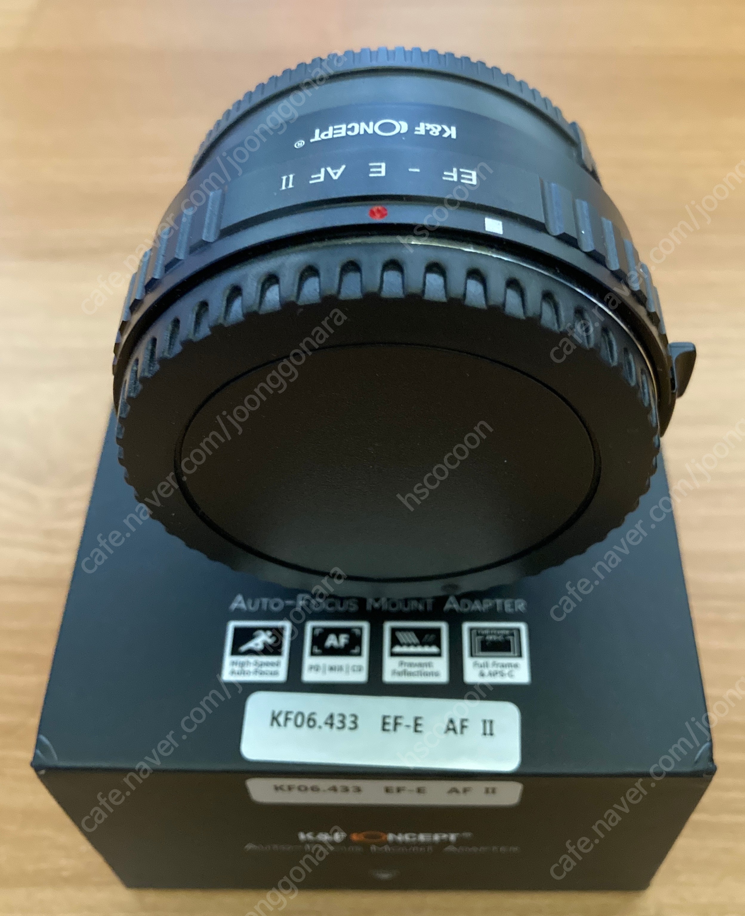 K&f컨셉 Ef-E 2어답타 | 카메라렌즈 | 중고나라