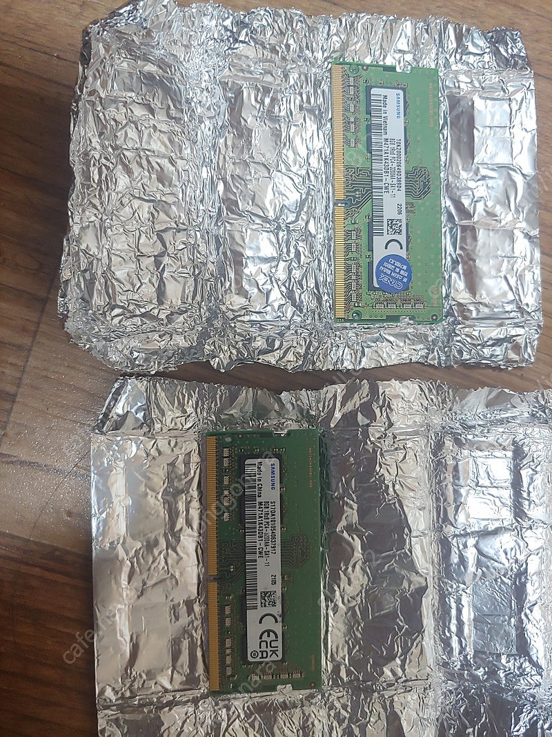 [팝니다] 삼성 DDR4 8G 3200 * 2ea 노트... | CPU/메인보드 | 중고나라