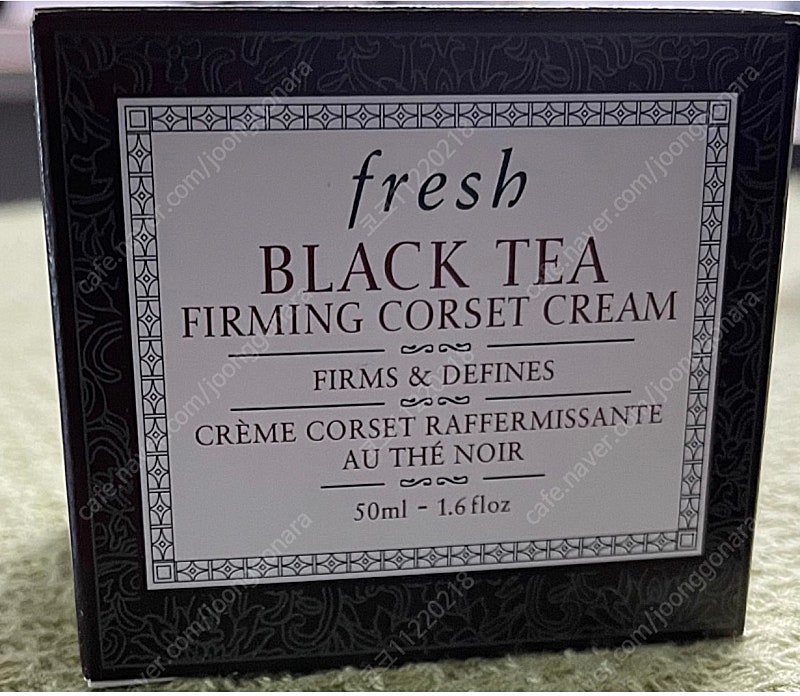 프레쉬 Fresh 블랙티 퍼밍 코르셋 크림 50ml 스킨케어 중고나라