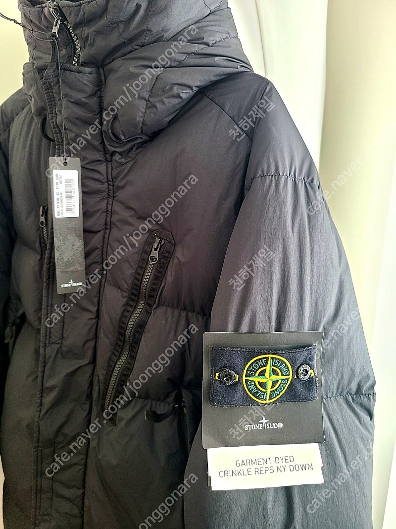 스톤아일랜드 크링클랩스 21fw 롱후드 패딩(XL) | 기타 수입명품 | 중고나라