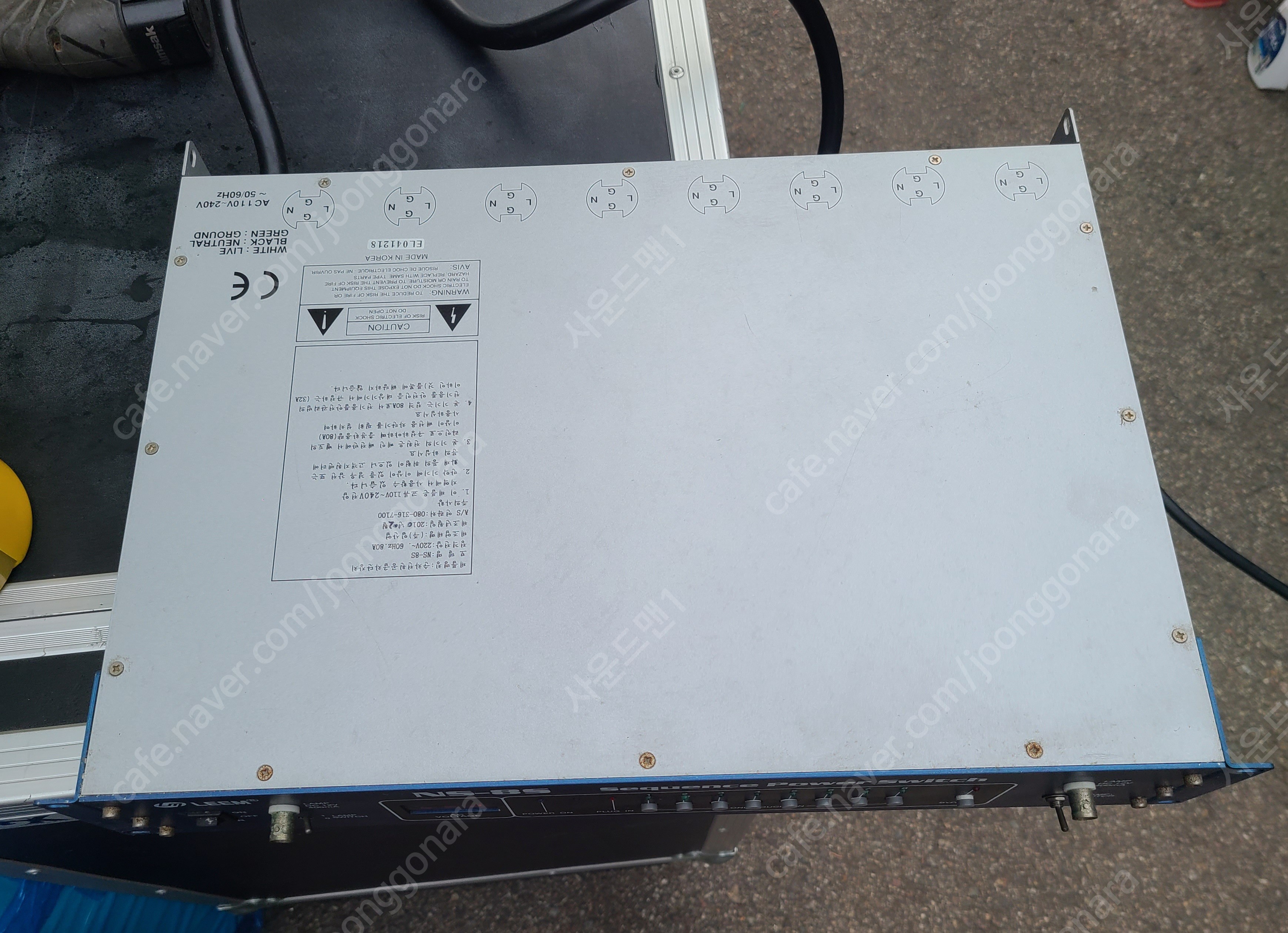 LEEM NS-8S 8채널 순차전원공급기 | 오디오/홈시어터 | 중고나라