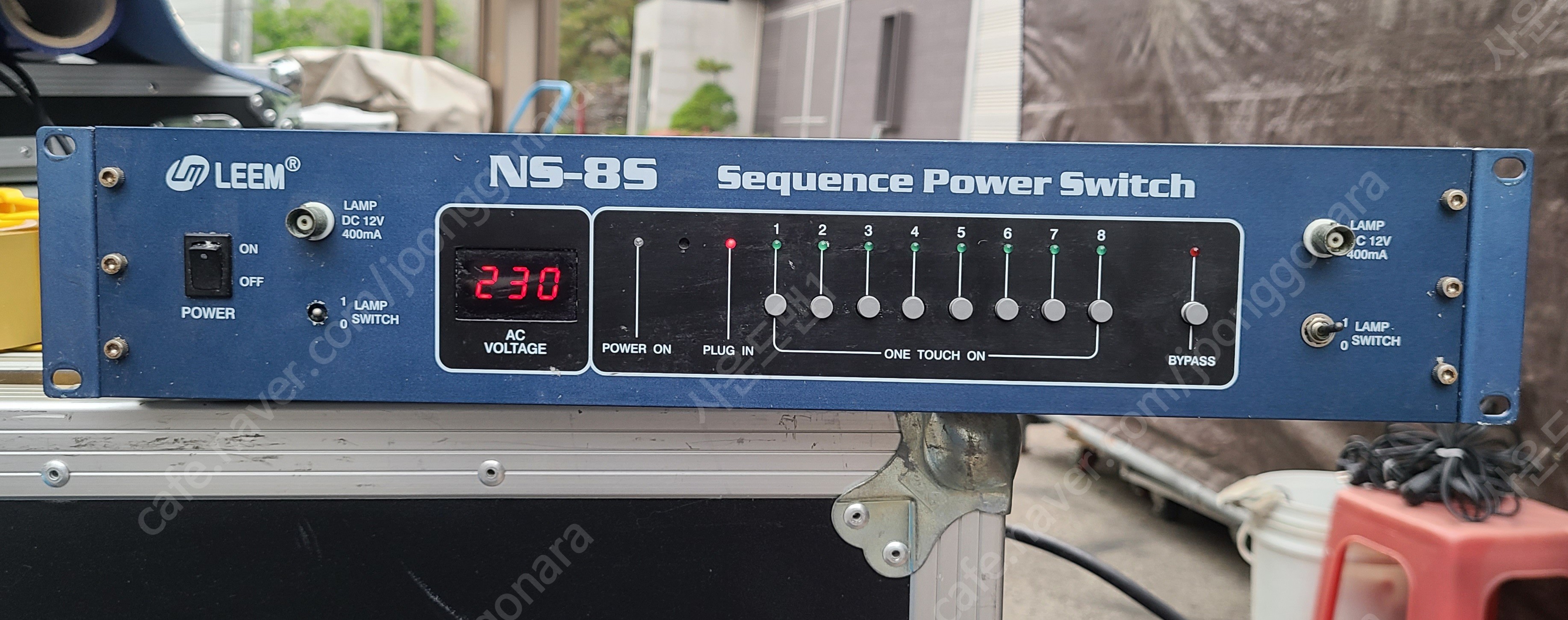 LEEM NS-8S 8채널 순차전원공급기 | 오디오/홈시어터 | 중고나라