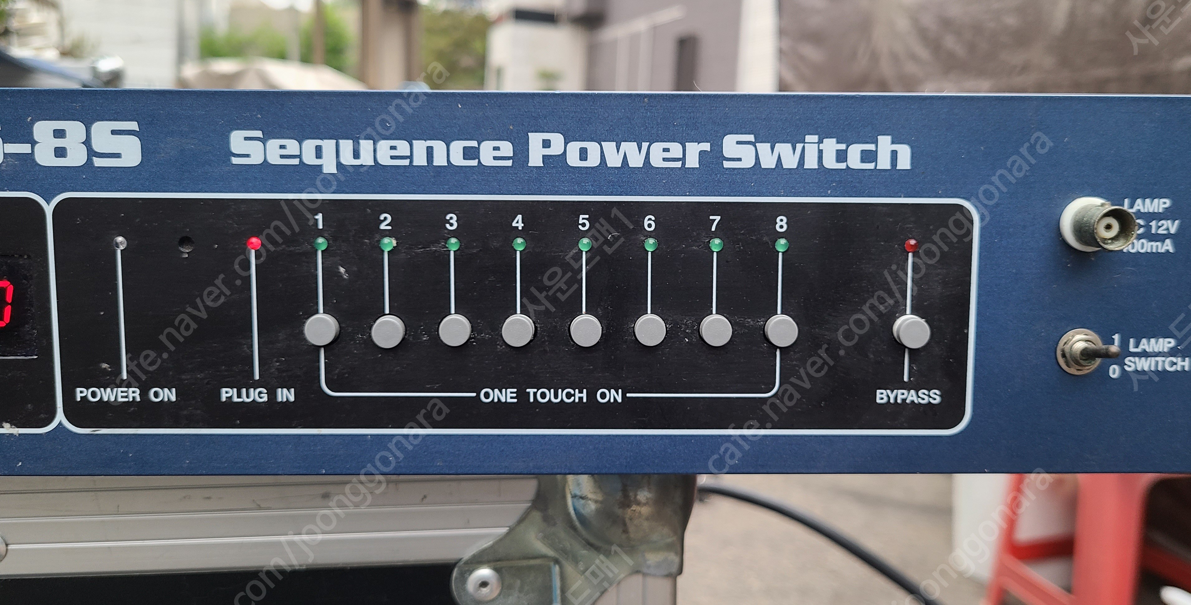 LEEM NS-8S 8채널 순차전원공급기 | 오디오/홈시어터 | 중고나라