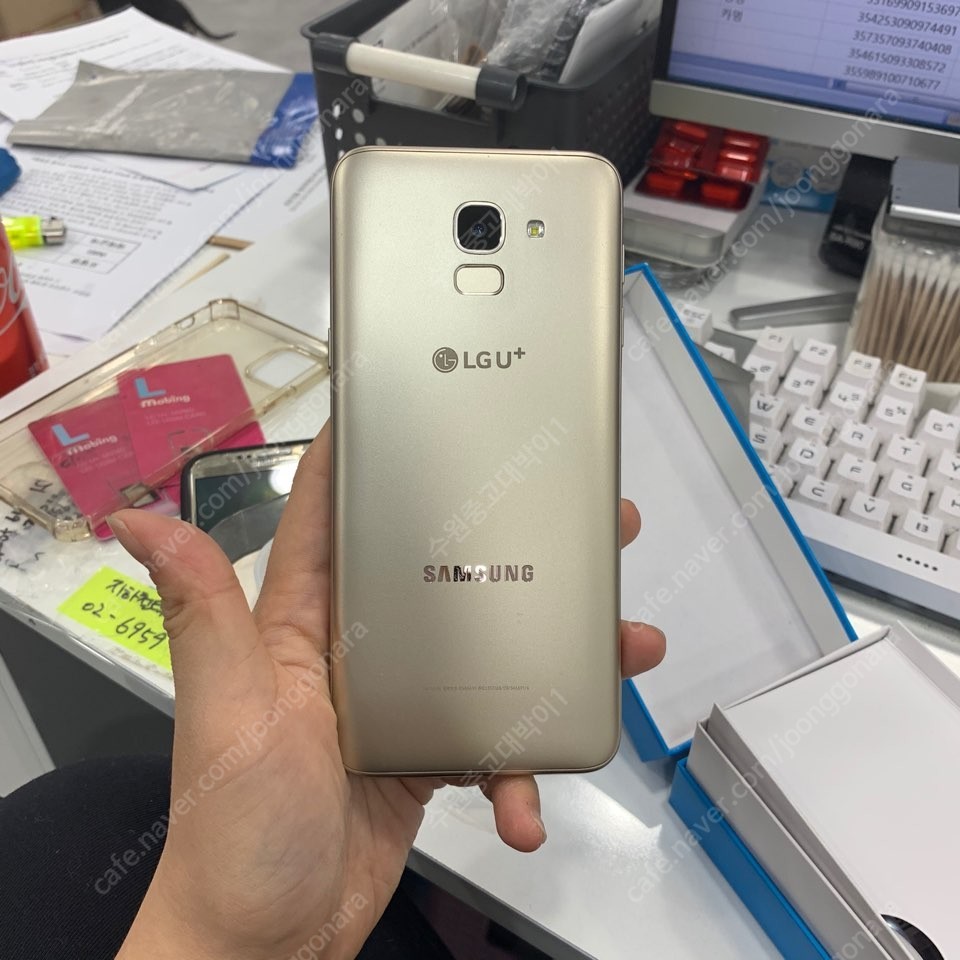 [[풀박]] 갤럭시J6 J600 LG 골드 32GB 1... | 스마트폰 | 중고나라