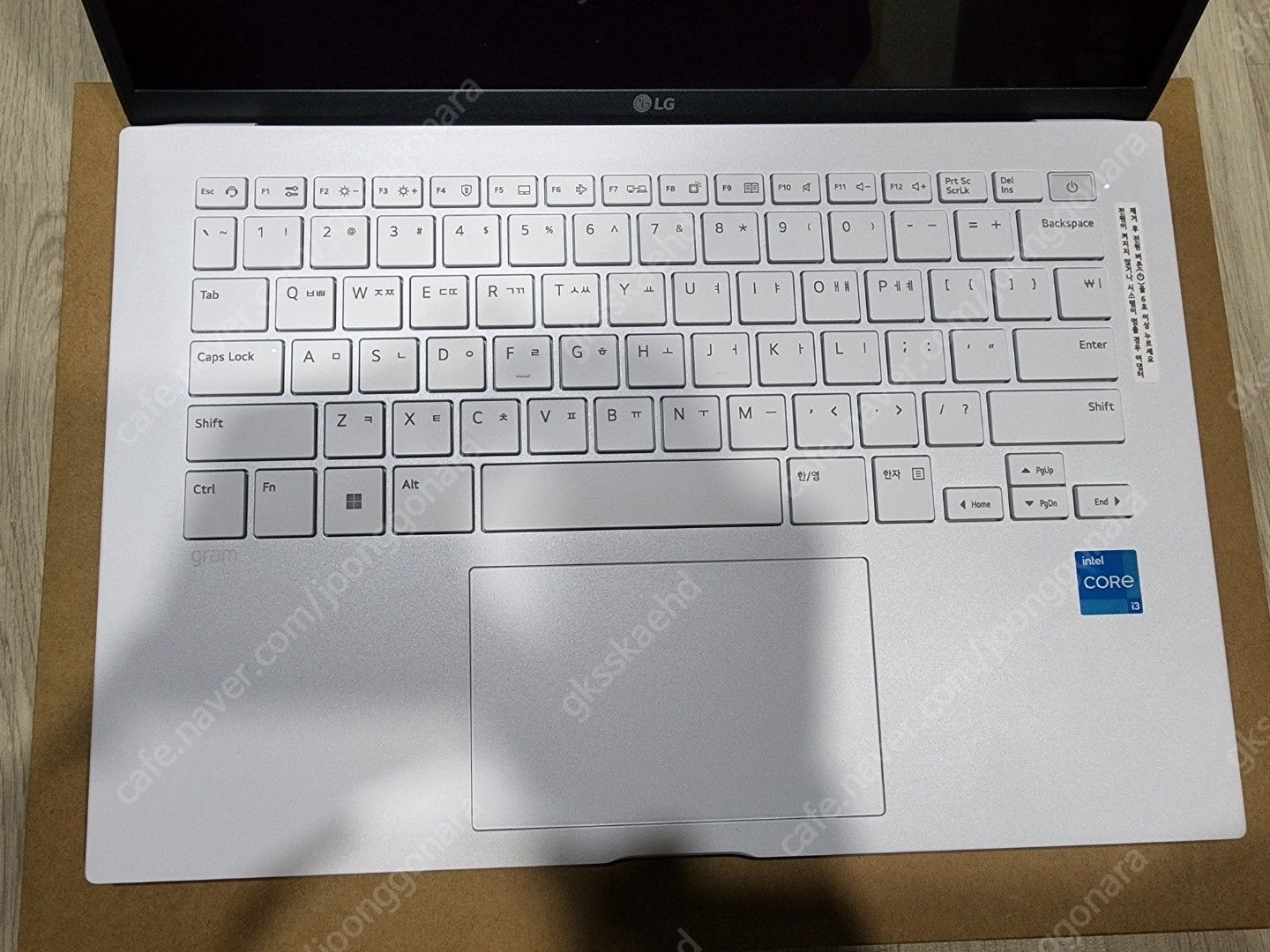 LG그램2022 14인치(11세대 i3/8GB/256G... | 노트북/넷북 | 중고나라