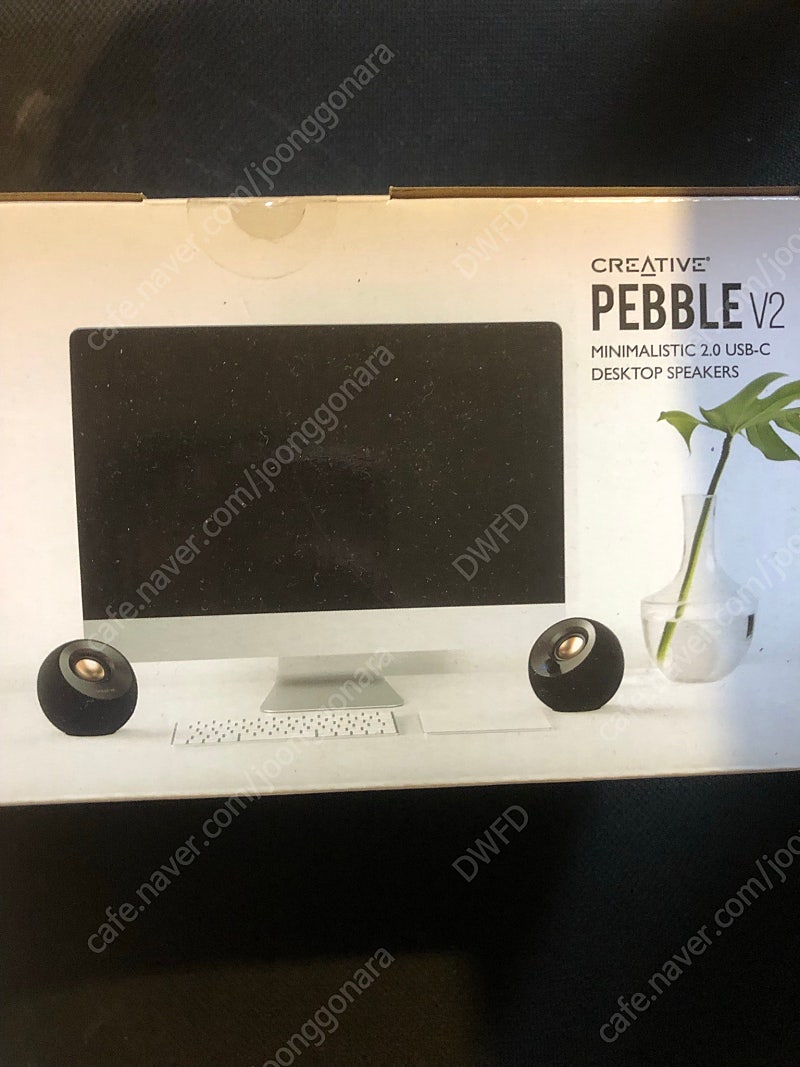 크리에이티브 페블(PEBBLE) V2 블랙 미개봉 신품 | 키보드/마우스/스피커 | 중고나라