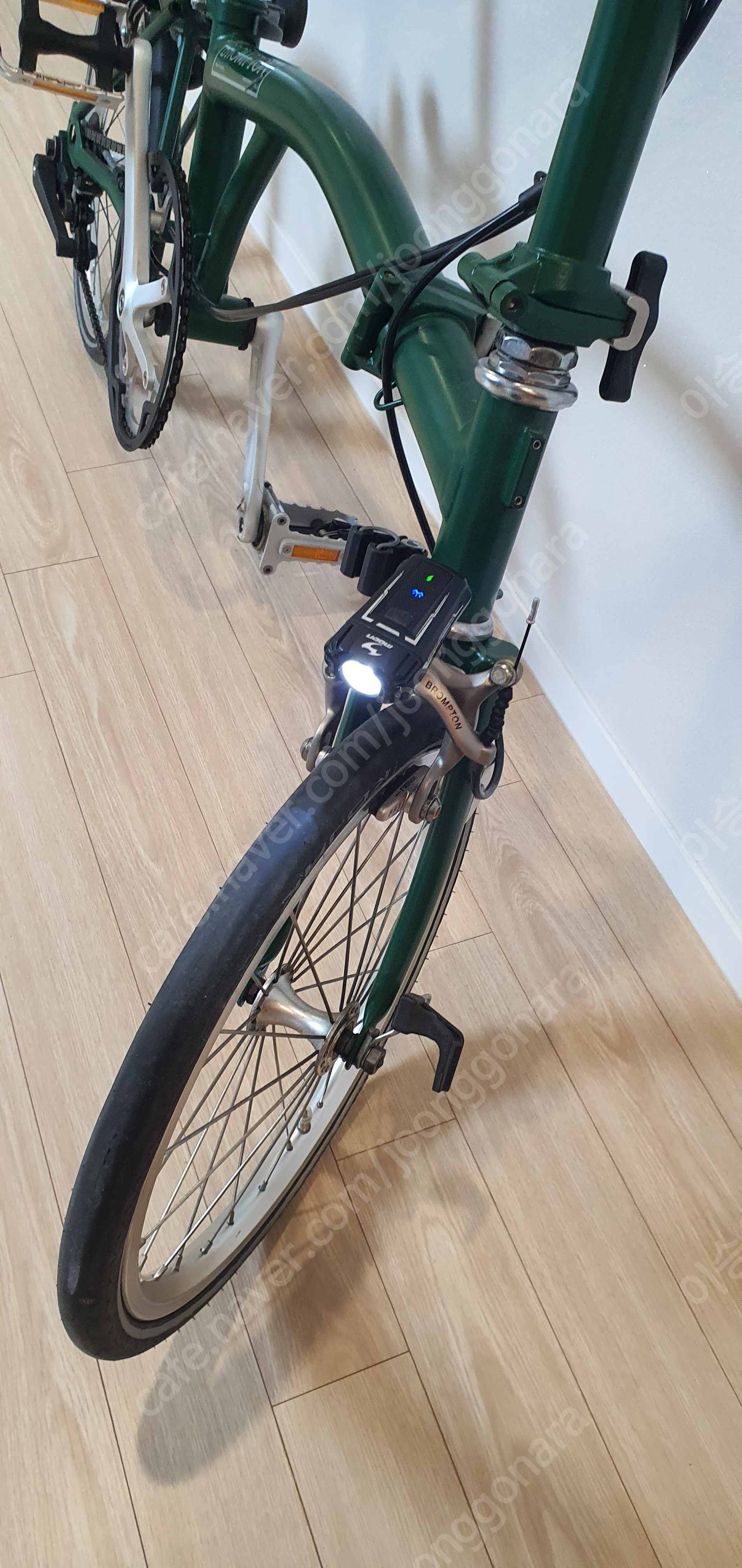 브롬톤 S2L 레이싱그린 + 악세사리 판매 | 하이브리드/픽시/미니벨로 | 중고나라