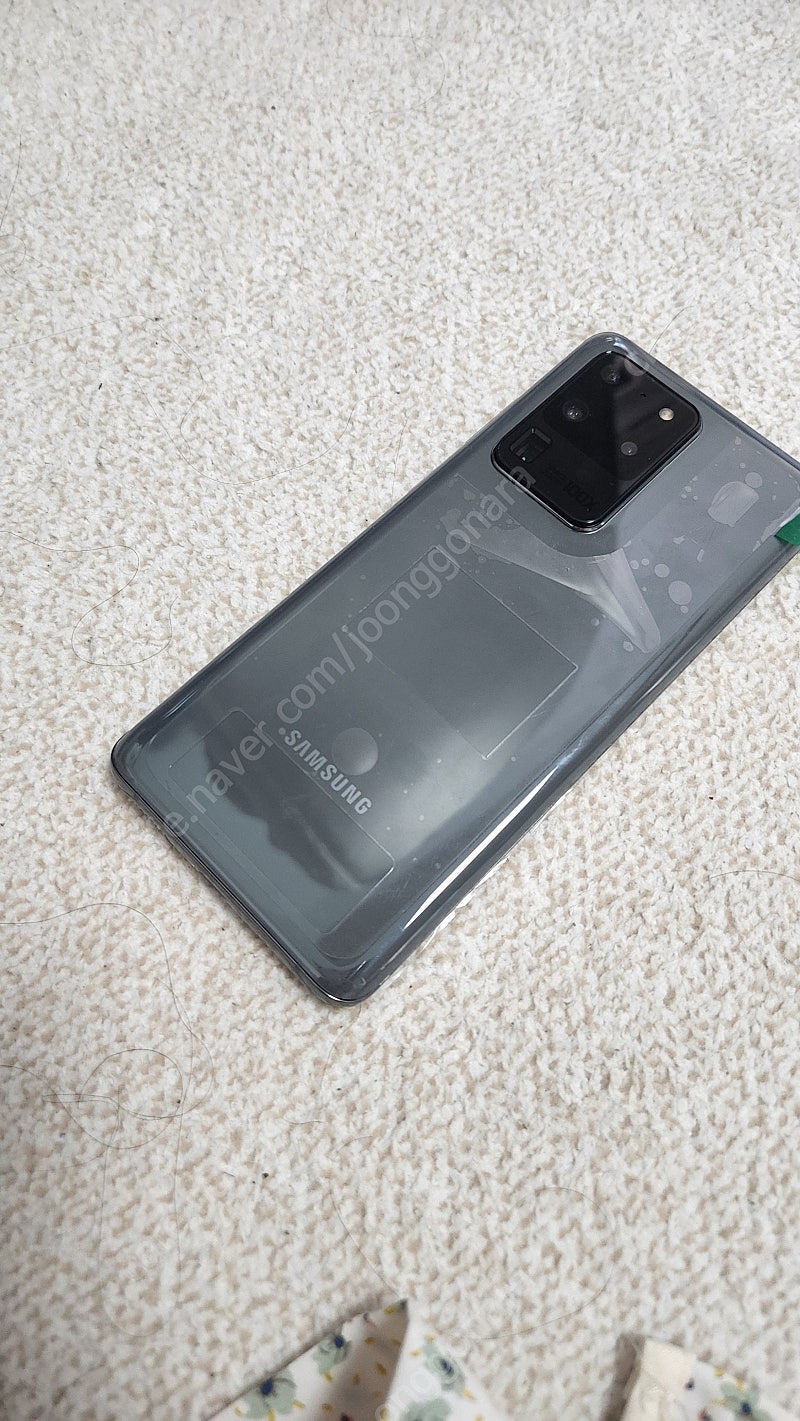 갤럭시 S20 울트라 256G 액정,뒷판,카메라 삼성 ... | 스마트폰 | 중고나라