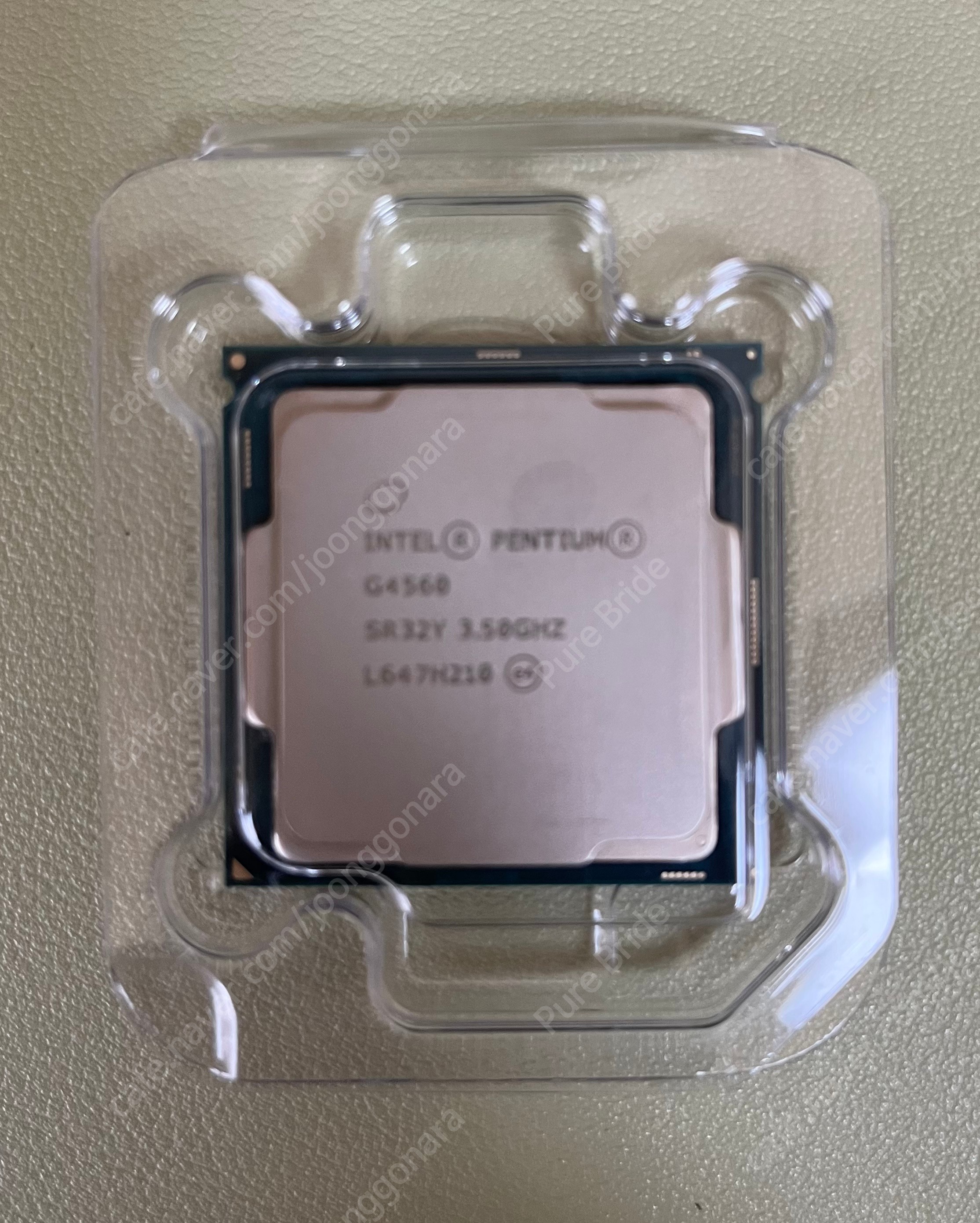 인텔 CPU G4560 + 쿨러 | 중고나라 카페에서 운영하는 공식 사이트