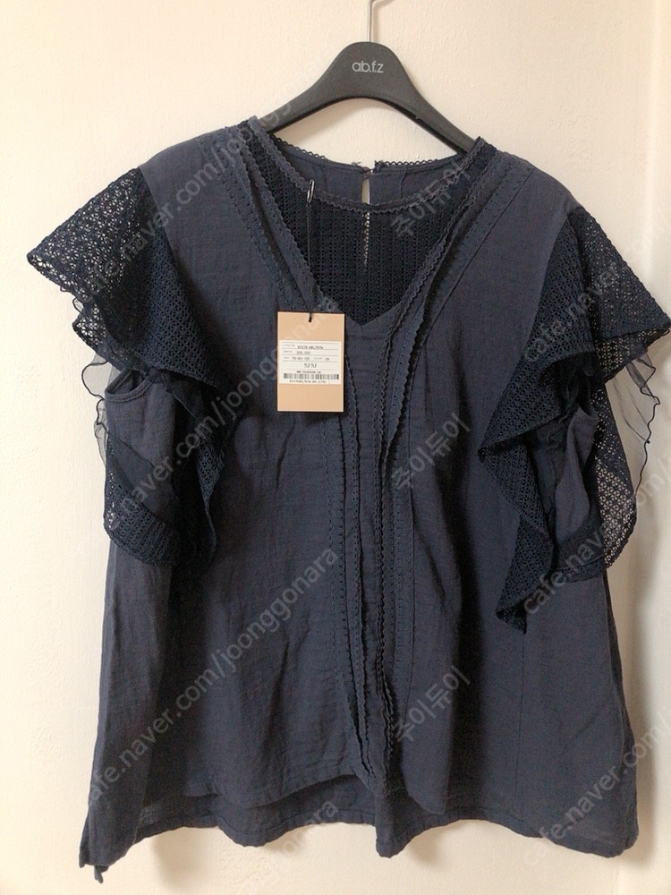 [상품텍있음/1회착용/55-66사이즈] SJSJ 네이비... | 중고나라 카페에서 운영하는 공식 사이트