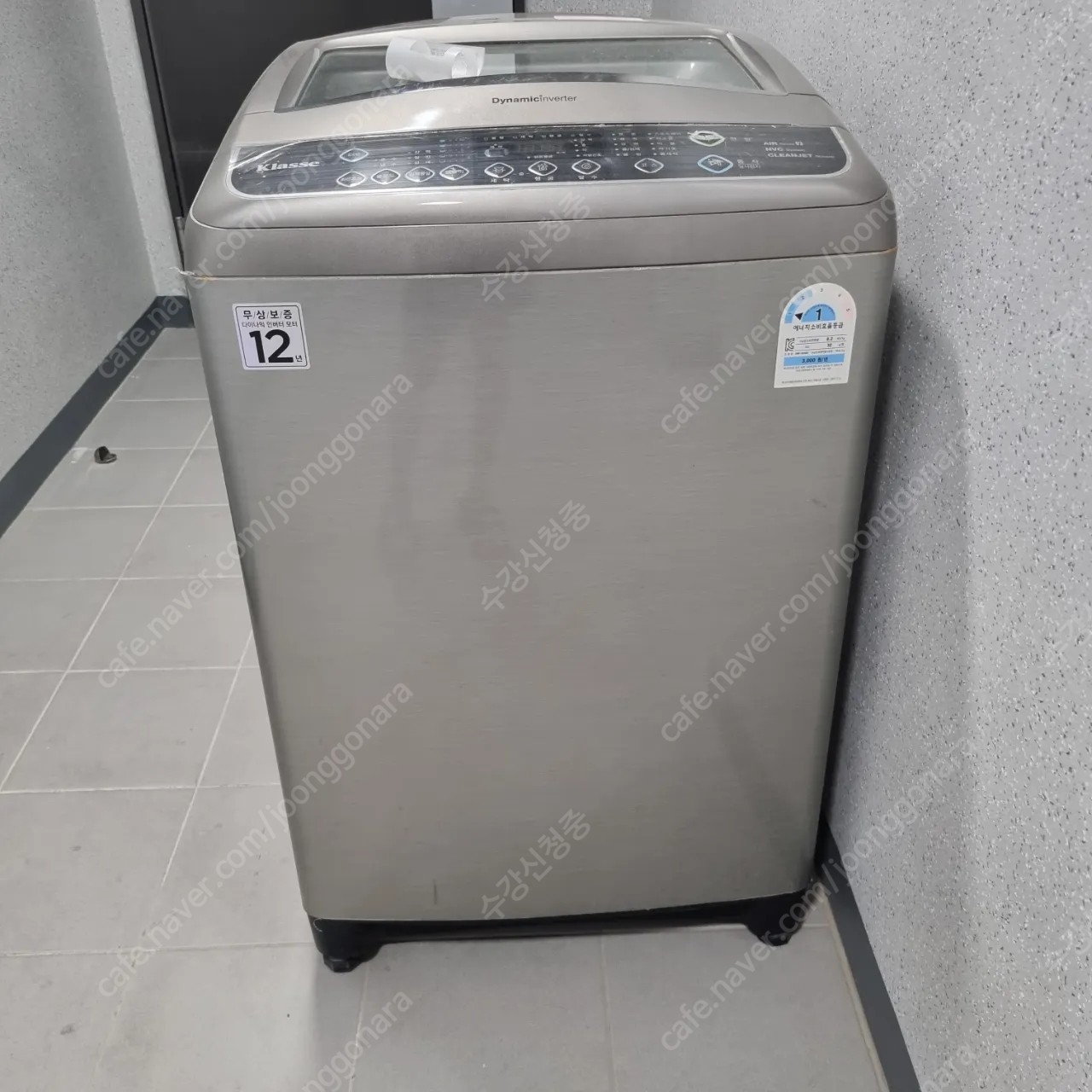 대우세탁기 DWF-15GAEC 15KG 클라쎄 일반 통... | 세탁기/건조기 | 중고나라