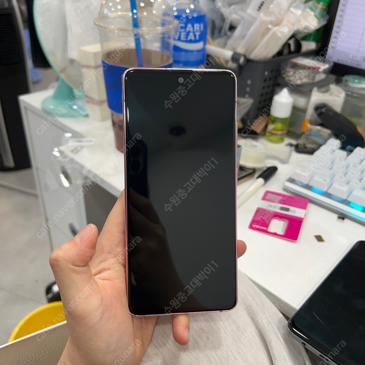 갤럭시A51 5G A516 KT 핑크 128GB 17만... | 스마트폰 | 중고나라