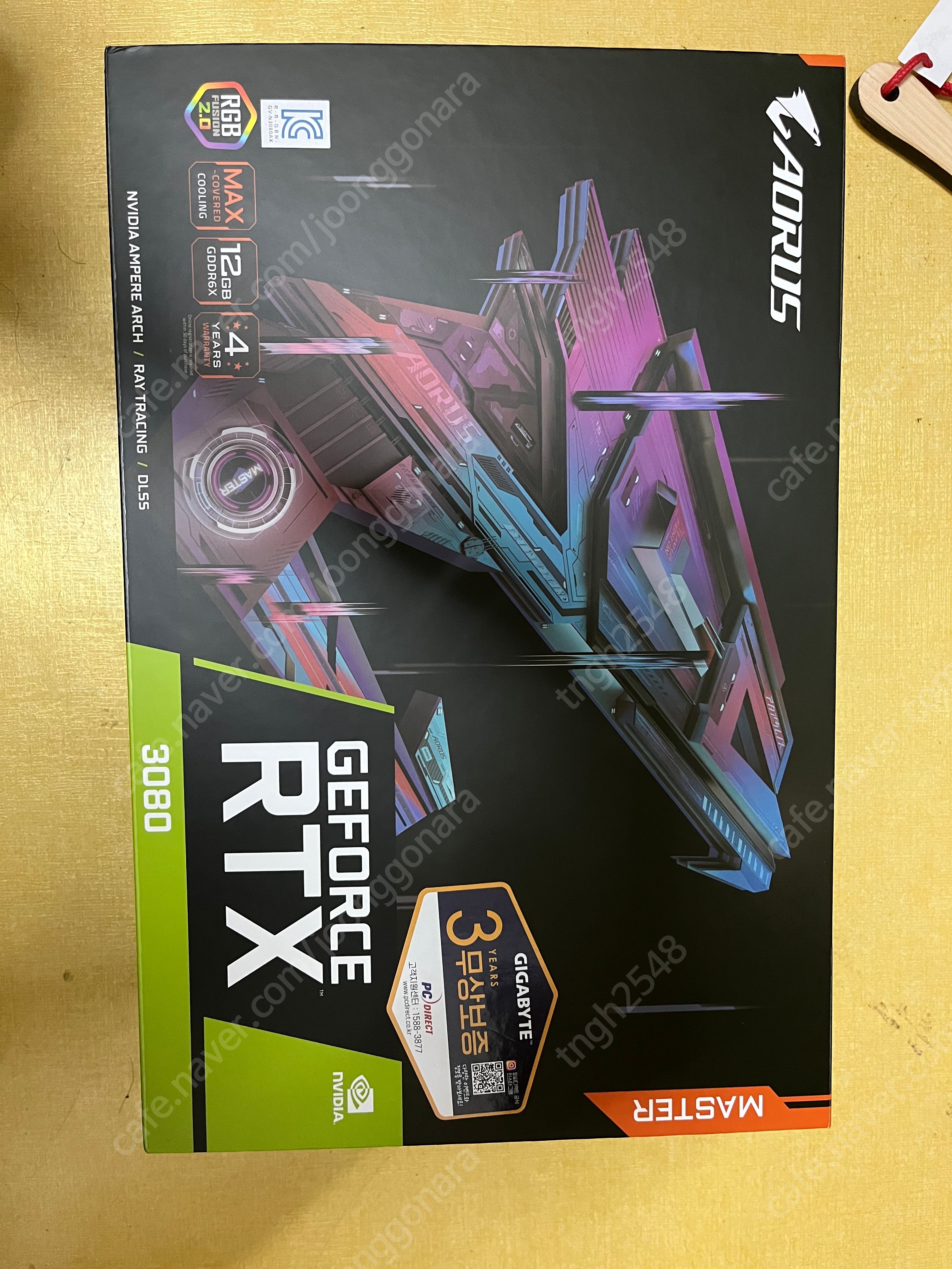 Aorus Geforce RTX 3080 Master ... | CPU/메인보드 | 중고나라