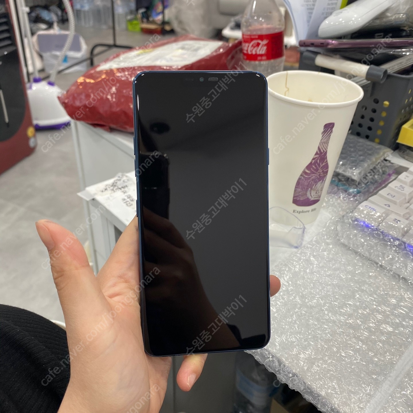 G7ThinQ G710 LG 블루 64GB 9만 921... | 스마트폰 | 중고나라