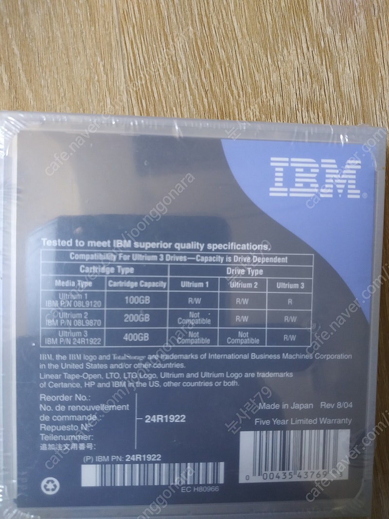 IBM TotalStorage LTO Ultrium 4... | HDD/SSD/ODD | 중고나라