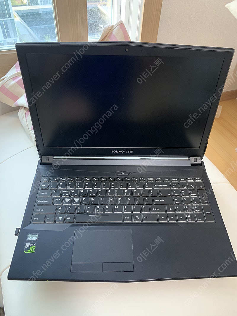 보스몬스터 x57k lv77 게이밍노트북 판매합니다~ | 노트북/넷북 | 중고나라